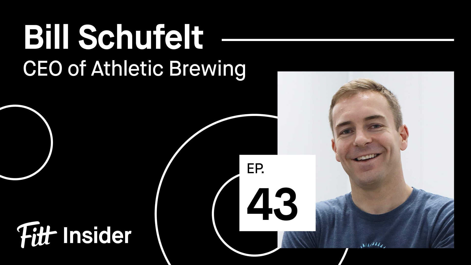 #43: Bill Shufelt, CEO of Athletic Brewing | Fitt Insider Podcast