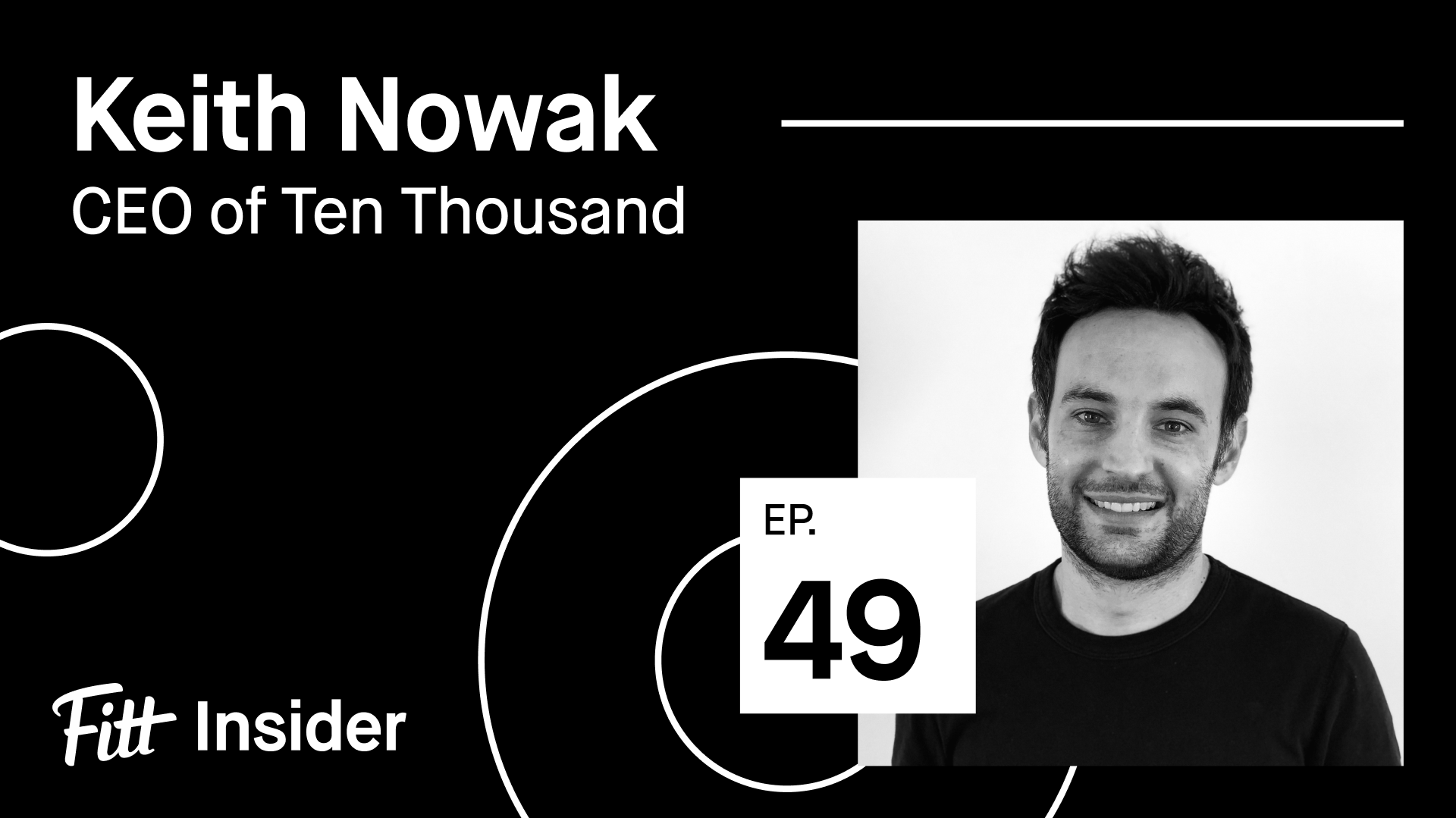 #49: Keith Nowak, CEO of Ten Thousand | Fitt Insider Podcast