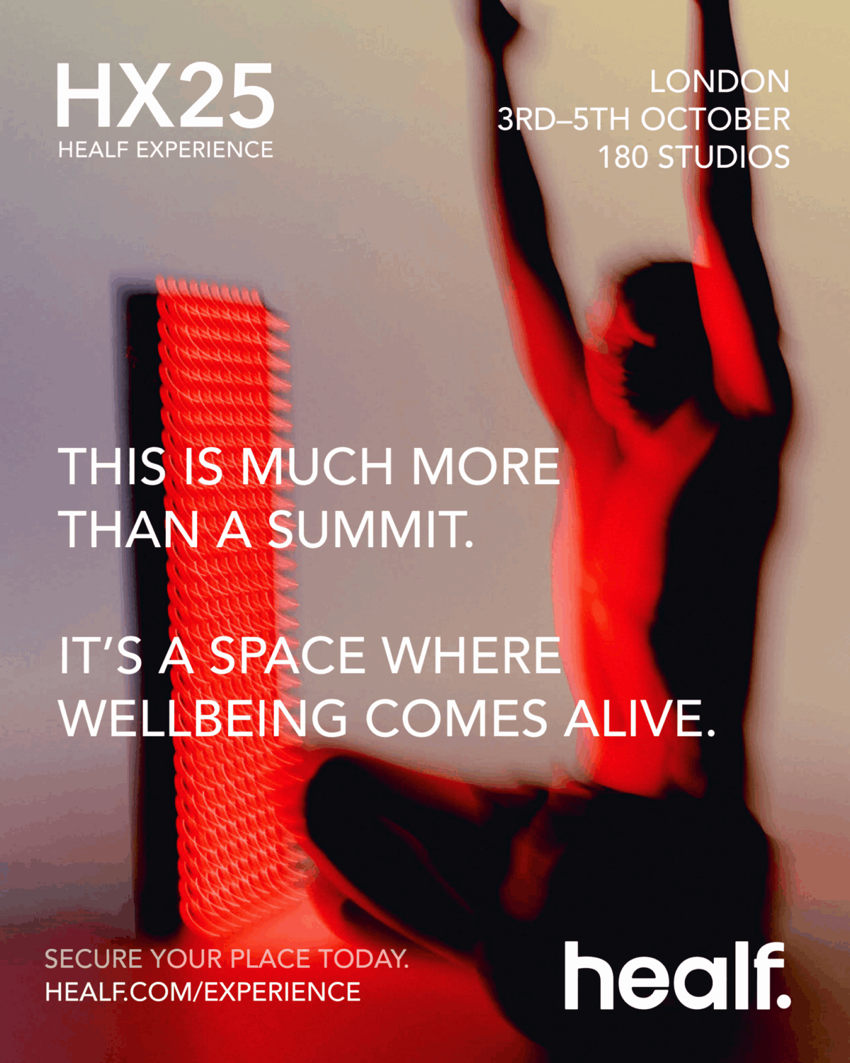 Healf Experience (HX25) Unveils Expanded Line-Up