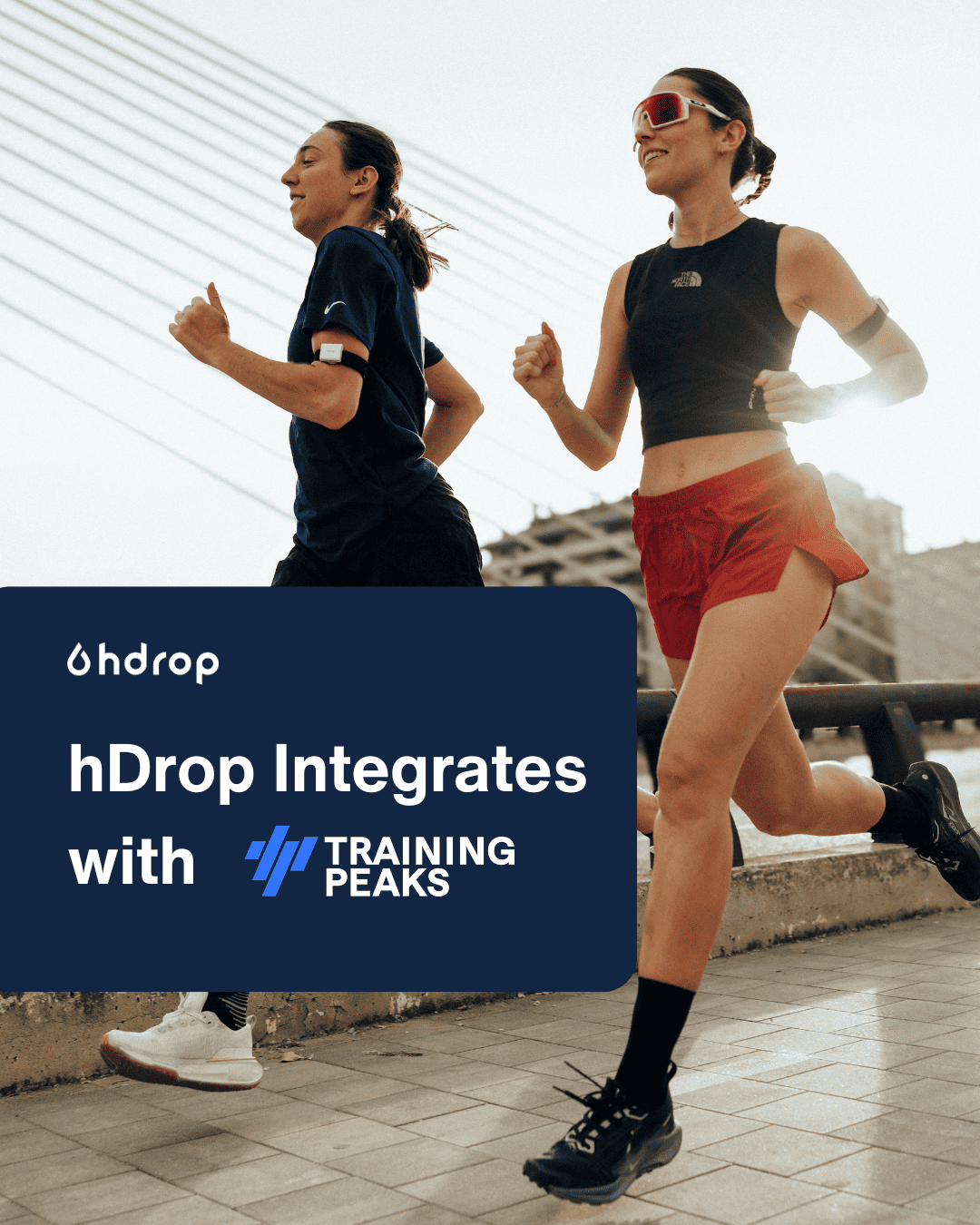 hDrop Announces Direct Integration with TrainingPeaks