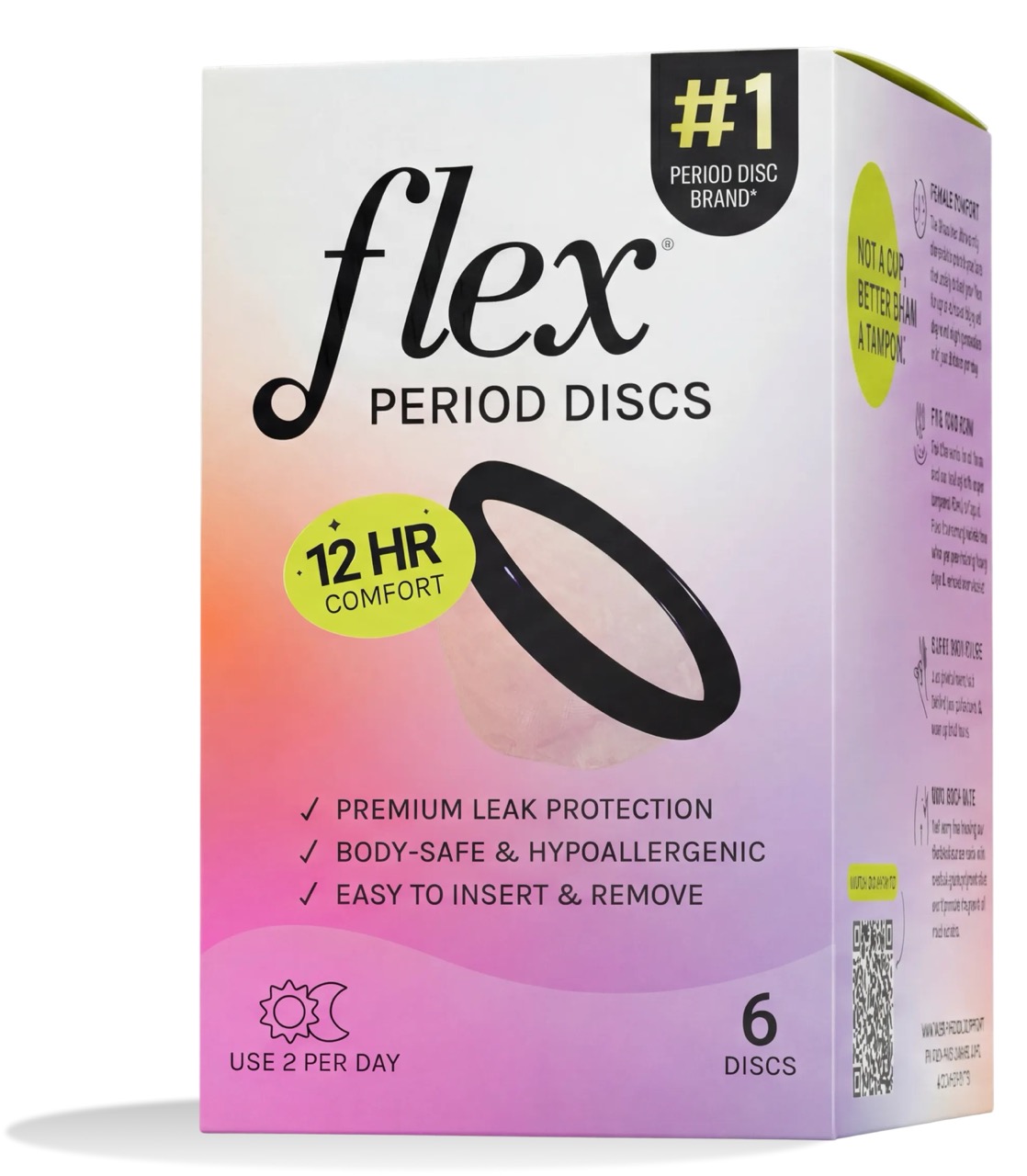 The Flex Company Adds Menstrual Disc 6-Pack, Launches New Campaign